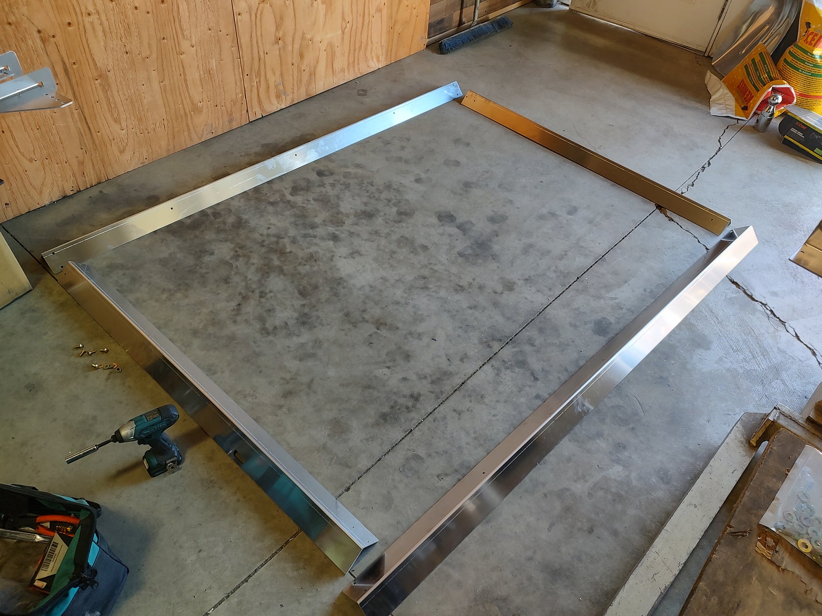 IMPROVED! Adjustable Size Wall Bed Frame Kit - FREE SHIPPING ...