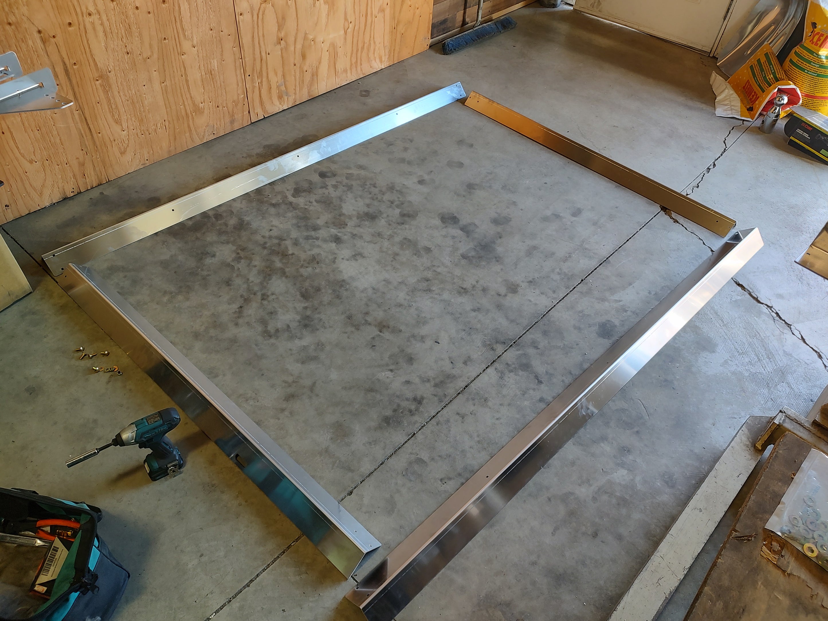 IMPROVED! Adjustable Size Wall Bed Frame Kit - FREE SHIPPING ...